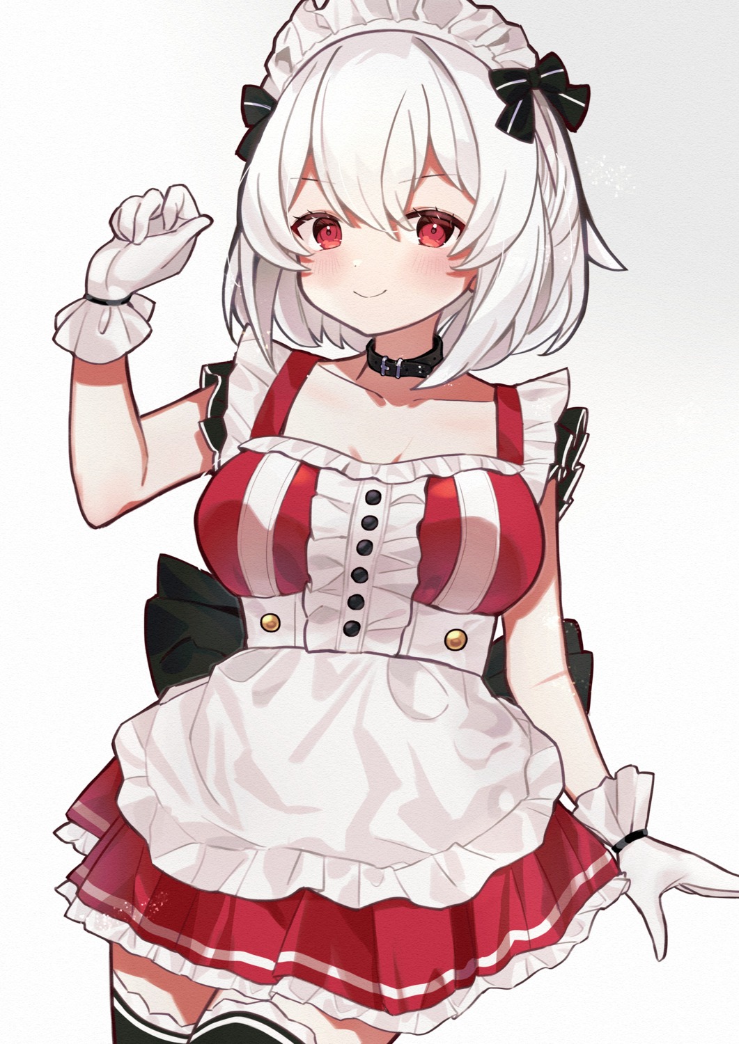 Akutaa Azur Lane Sirius Azur Lane Maid Thighhighs 816730 Yandere